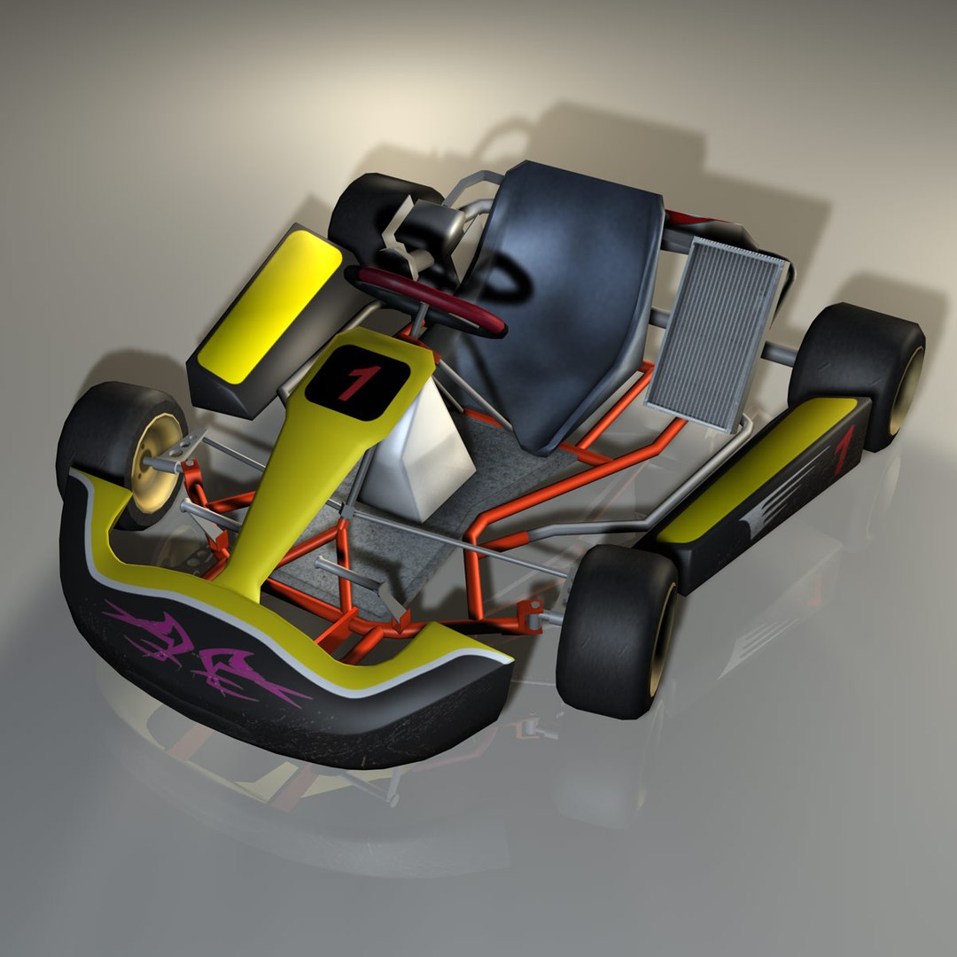 Kart 3d Model