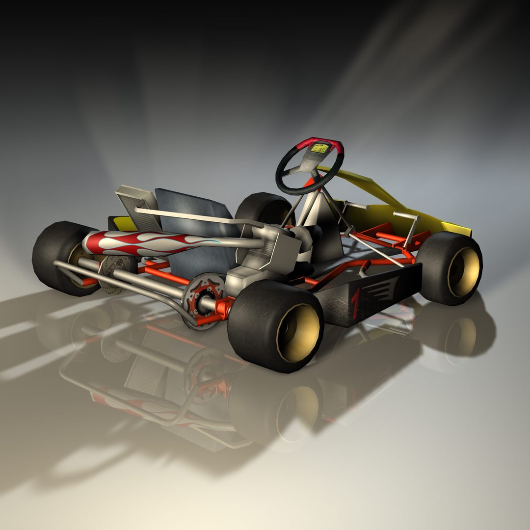 Kart 3d Model