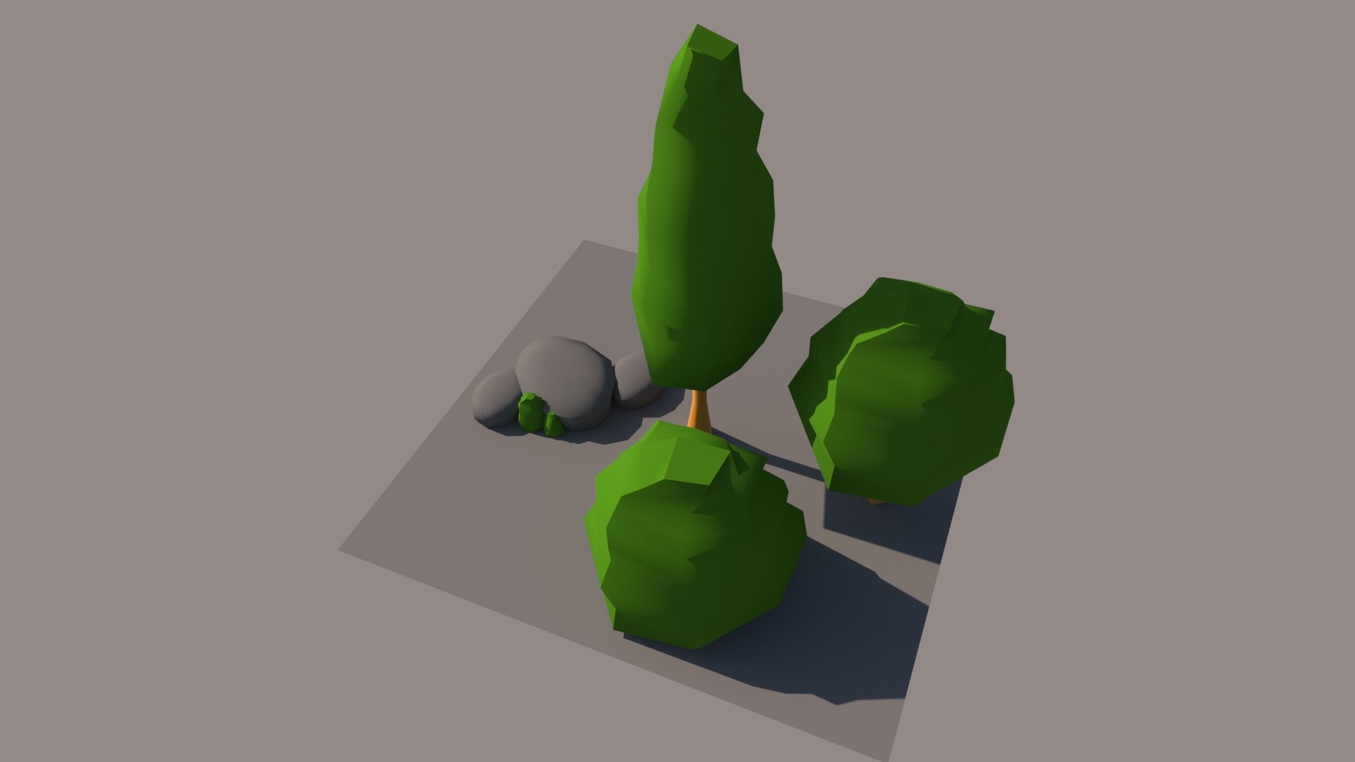 Lopoly Tree00 3D Model - TurboSquid 2038519