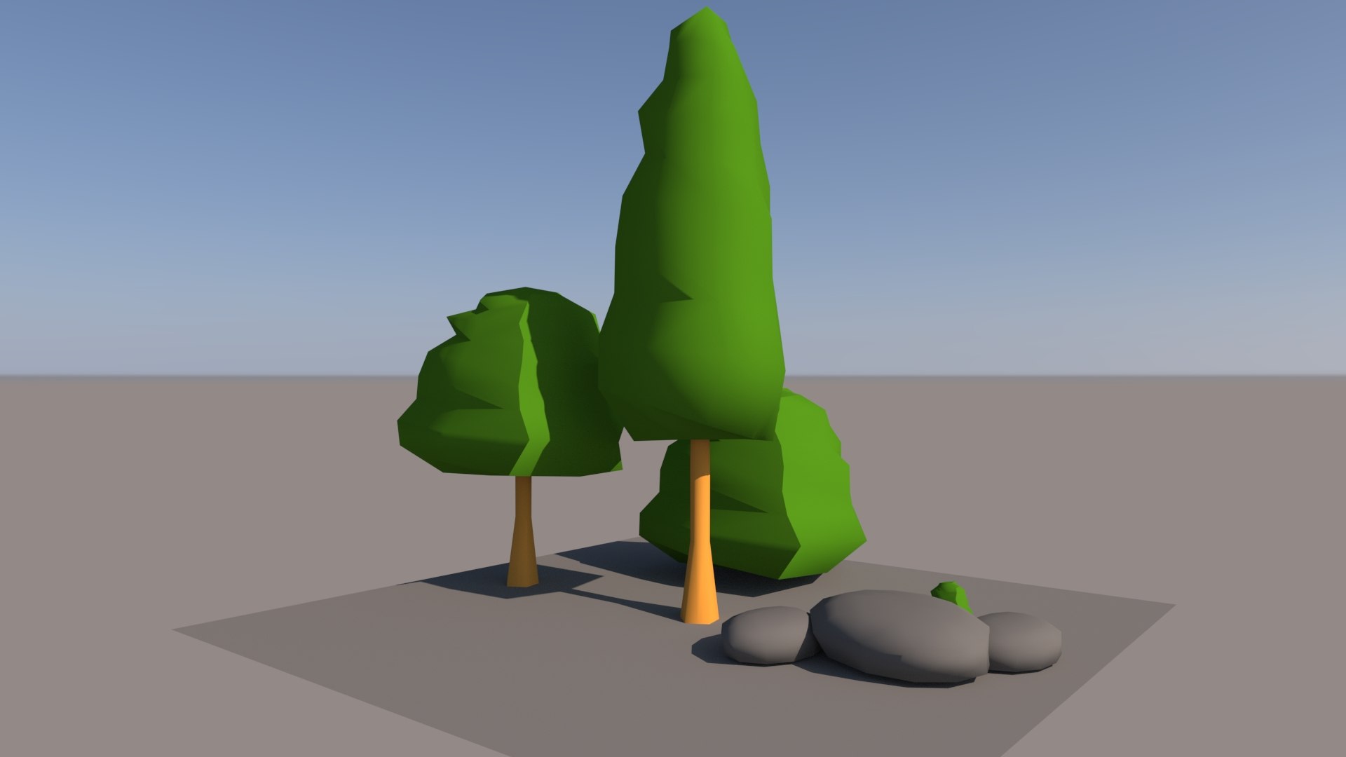 Lopoly Tree00 3D Model - TurboSquid 2038519