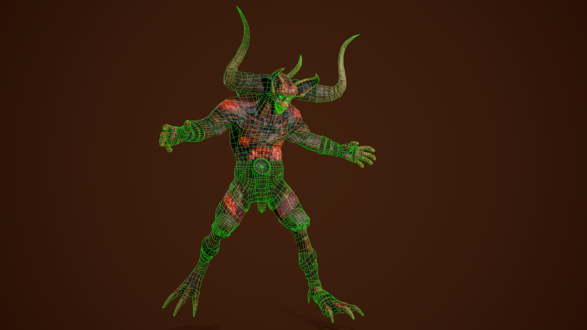 3D Model Monster Mutant 3 - TurboSquid 1869318