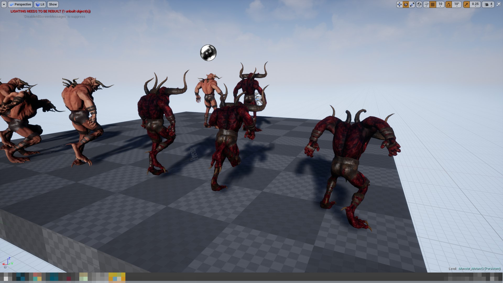 3D Model Monster Mutant 3 - TurboSquid 1869318