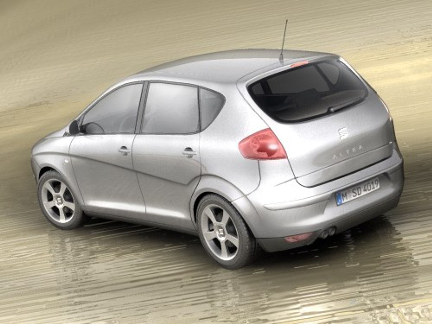 3d seat altea model