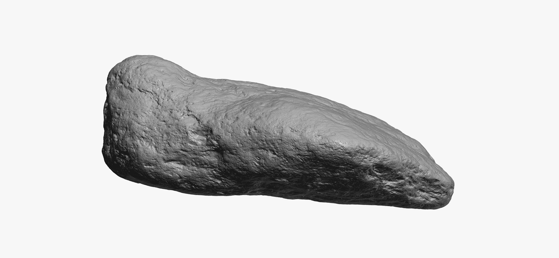 3D pebble 07 raw scan model - TurboSquid 1542318