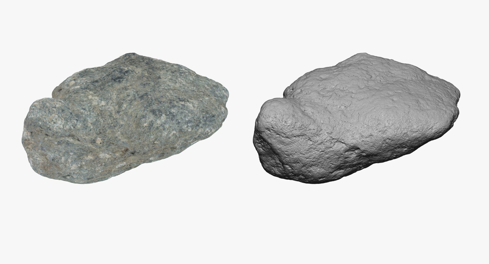 3D pebble 07 raw scan model - TurboSquid 1542318