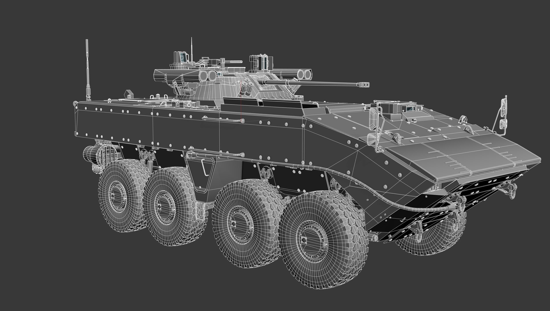 K17 Boomerang Russian Army 3D Model - TurboSquid 1487118