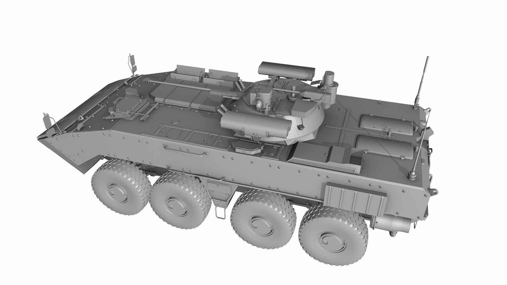 K17 Boomerang Russian Army 3D Model - TurboSquid 1487118