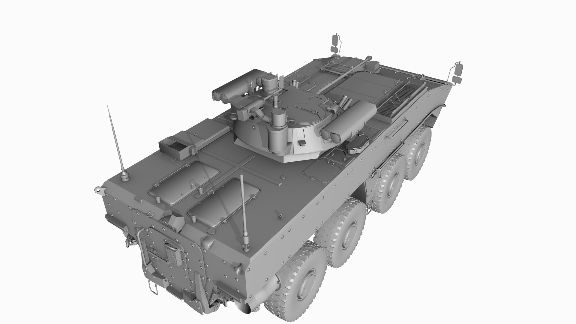 K17 Boomerang Russian Army 3D Model - TurboSquid 1487118