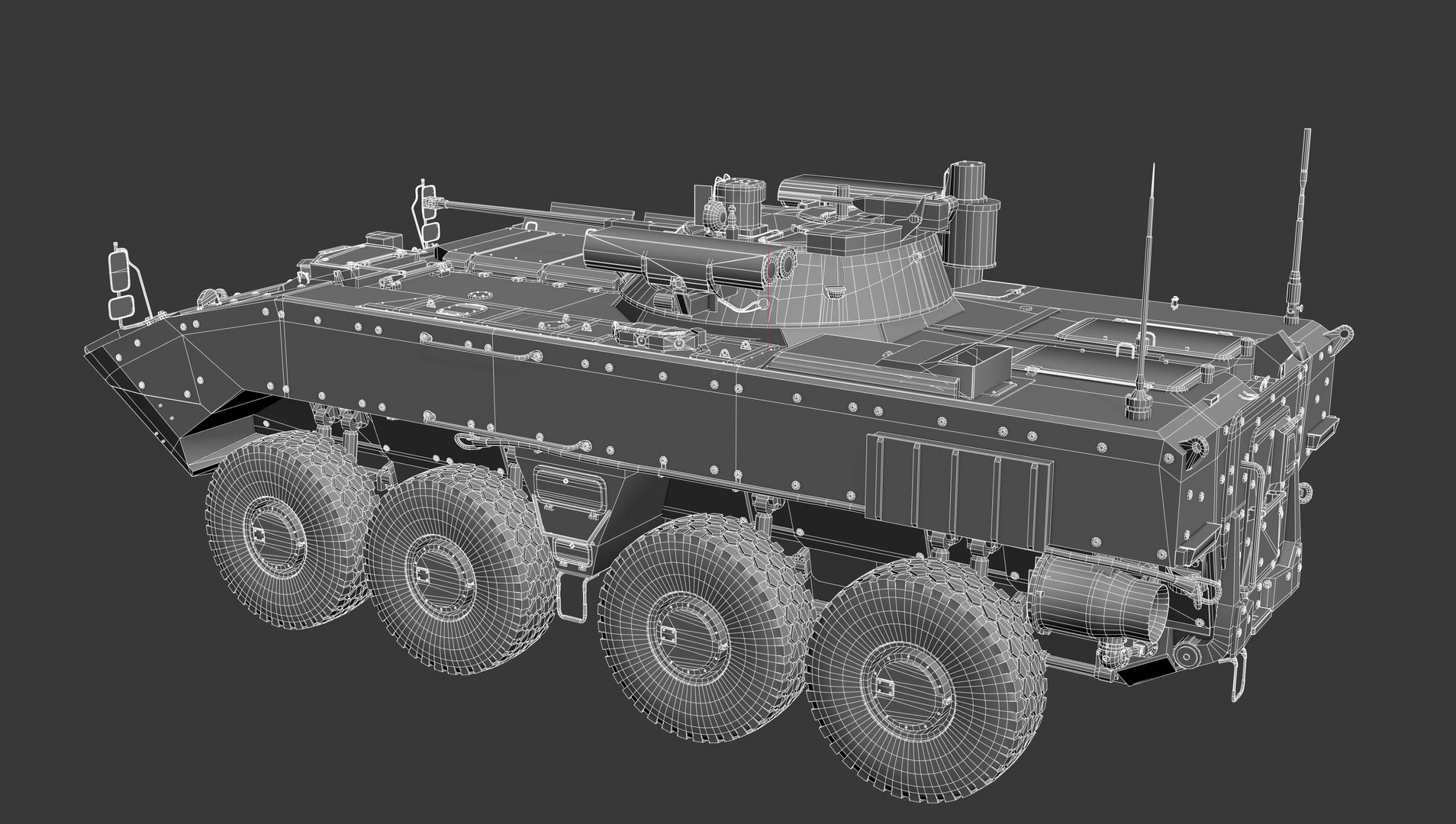 K17 Boomerang Russian Army 3D Model - TurboSquid 1487118
