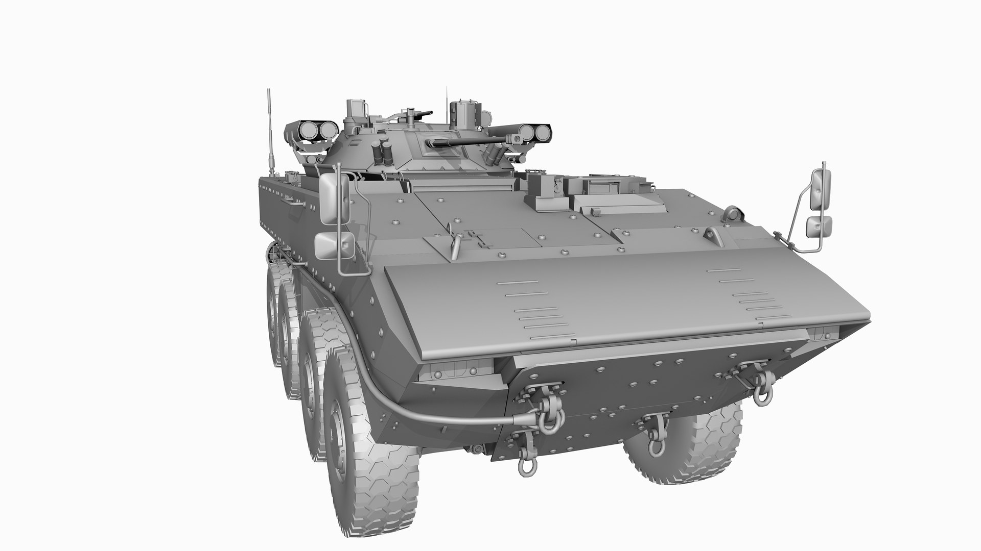 K17 Boomerang Russian Army 3D Model - TurboSquid 1487118