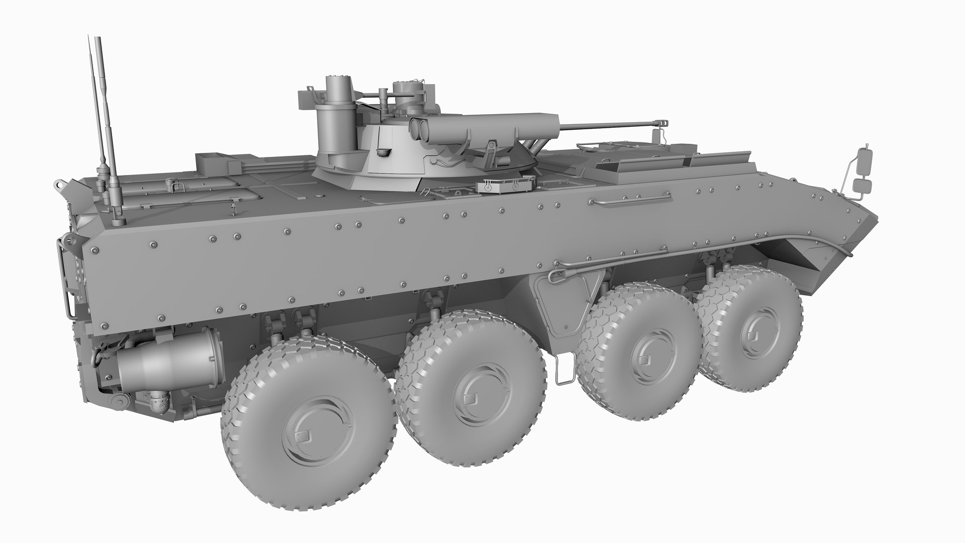 K17 Boomerang Russian Army 3D Model - TurboSquid 1487118