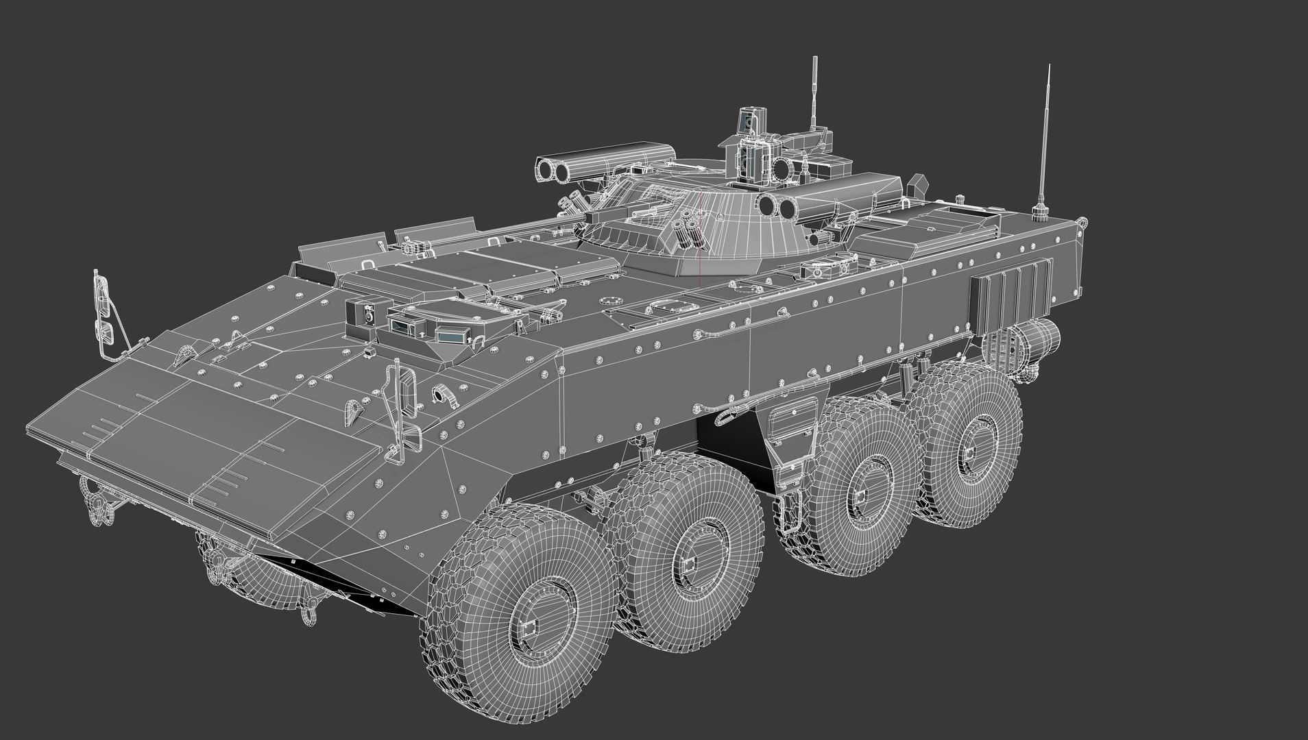 K17 Boomerang Russian Army 3D Model - TurboSquid 1487118