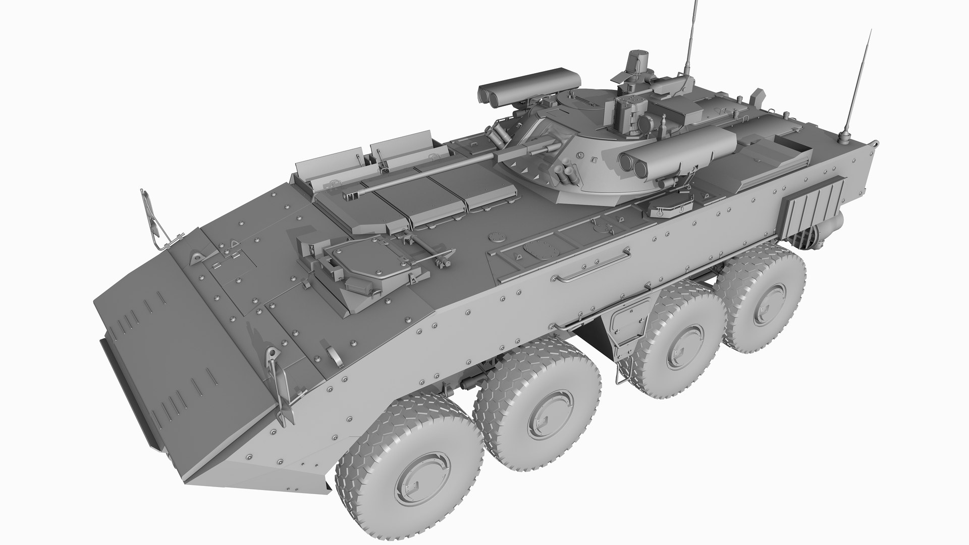 K17 Boomerang Russian Army 3D Model - TurboSquid 1487118