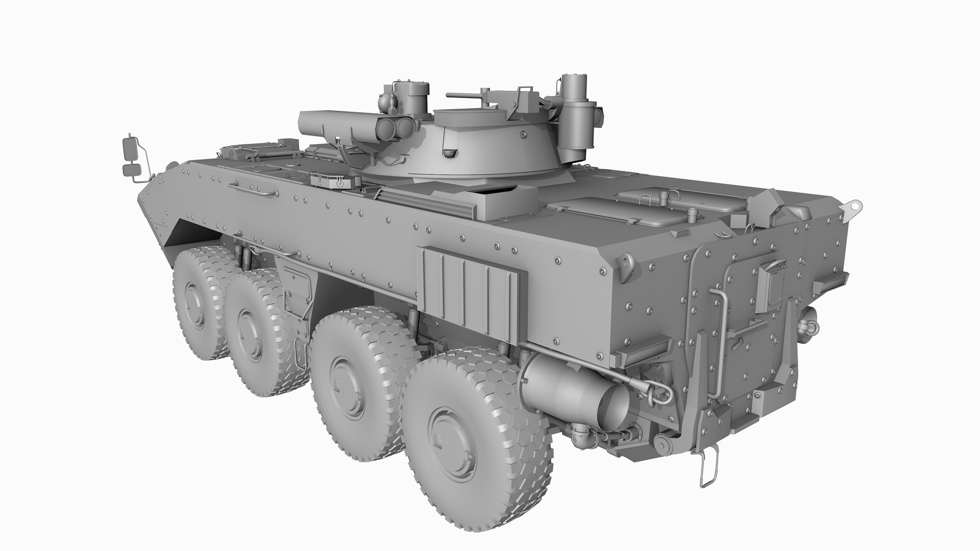 K17 Boomerang Russian Army 3D Model - TurboSquid 1487118