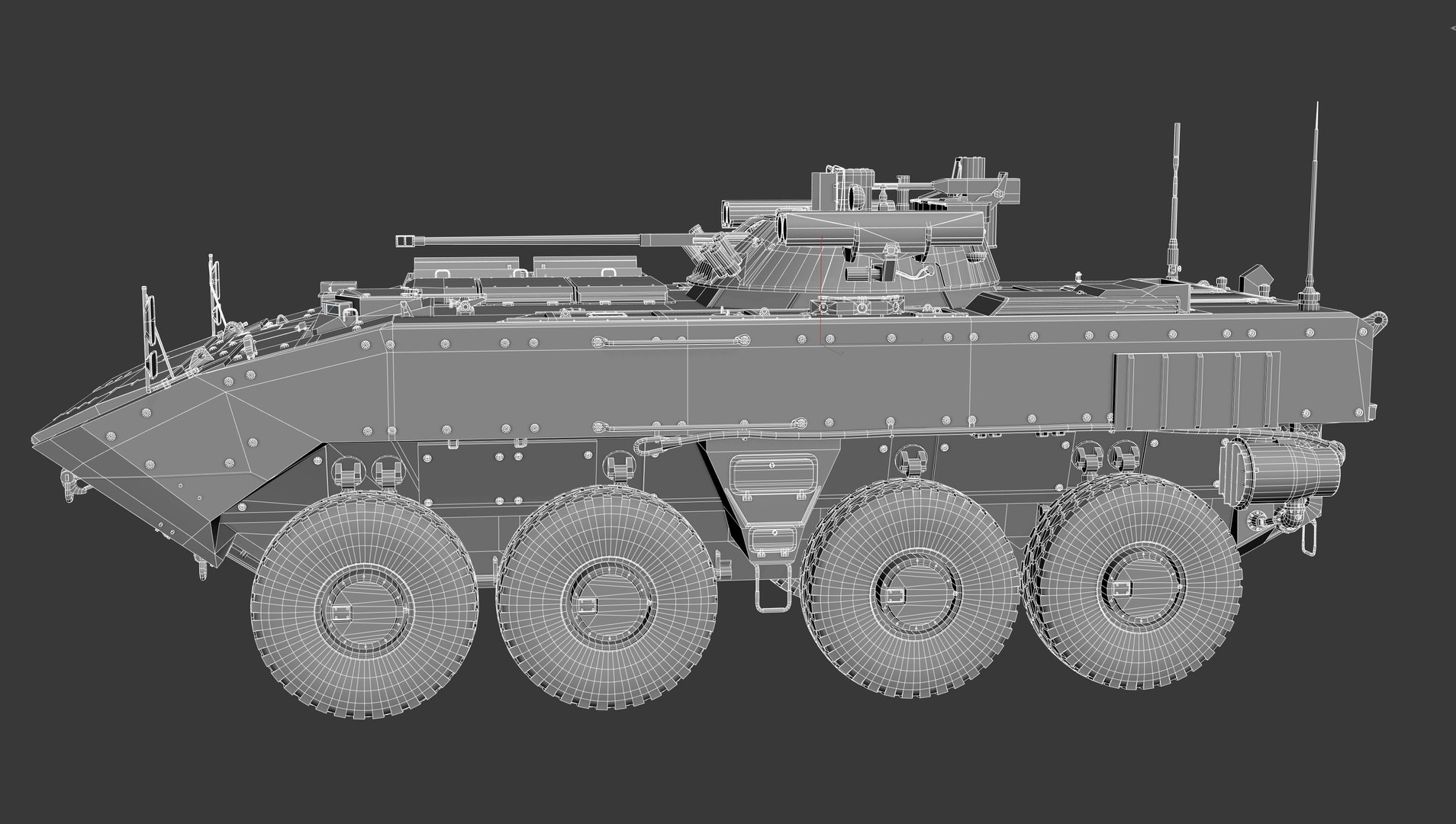 K17 Boomerang Russian Army 3D Model - TurboSquid 1487118