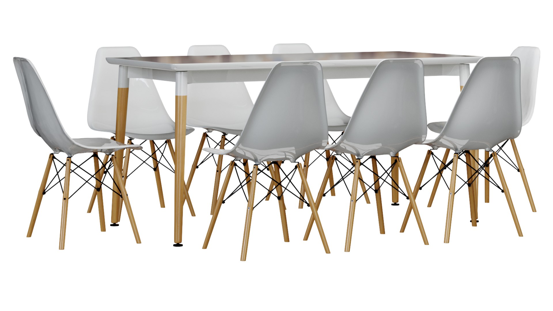 Table Set 3d Model Turbosquid 2167125