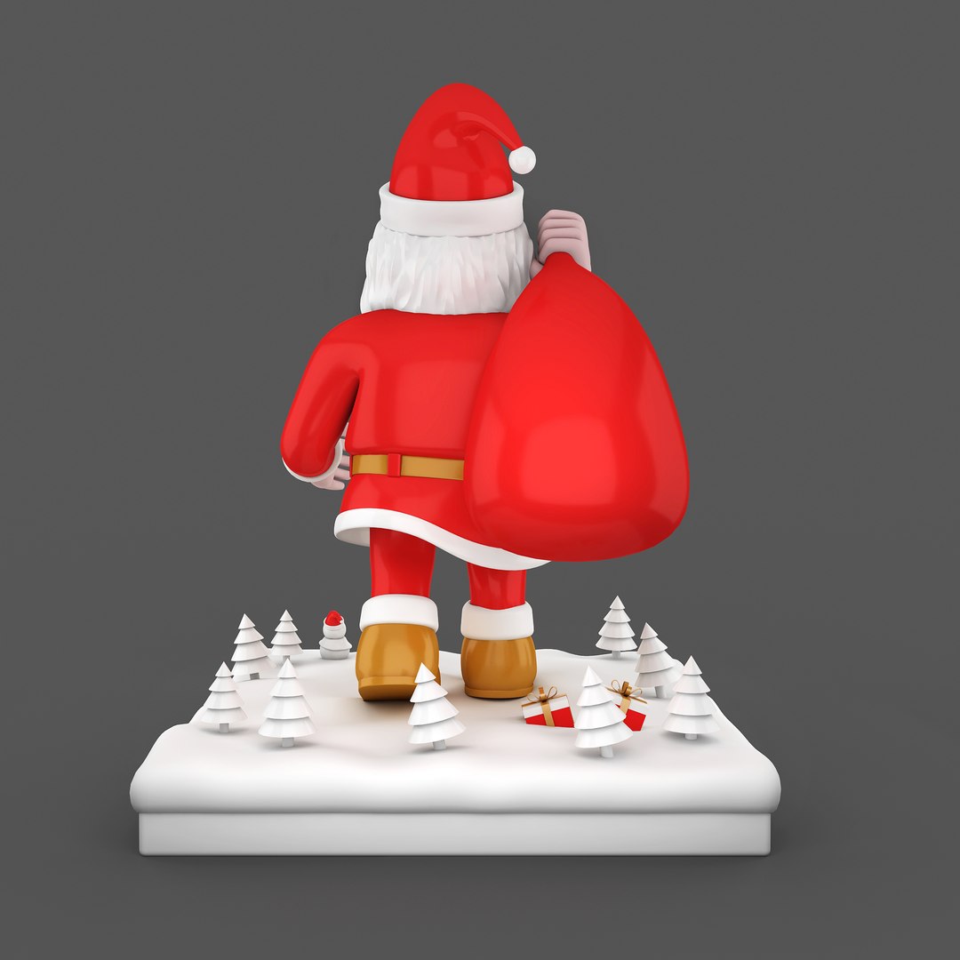 Santa Claus 3D - TurboSquid 1979751