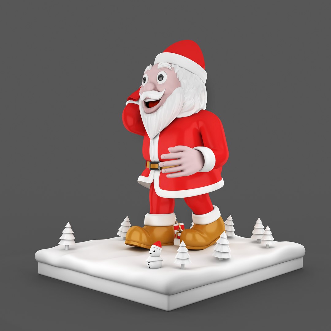 Santa Claus 3D - TurboSquid 1979751