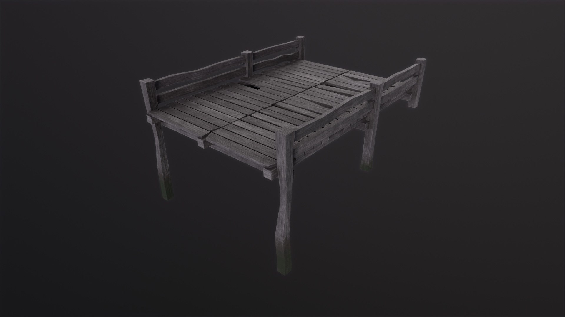 3D Dock - TurboSquid 2107269