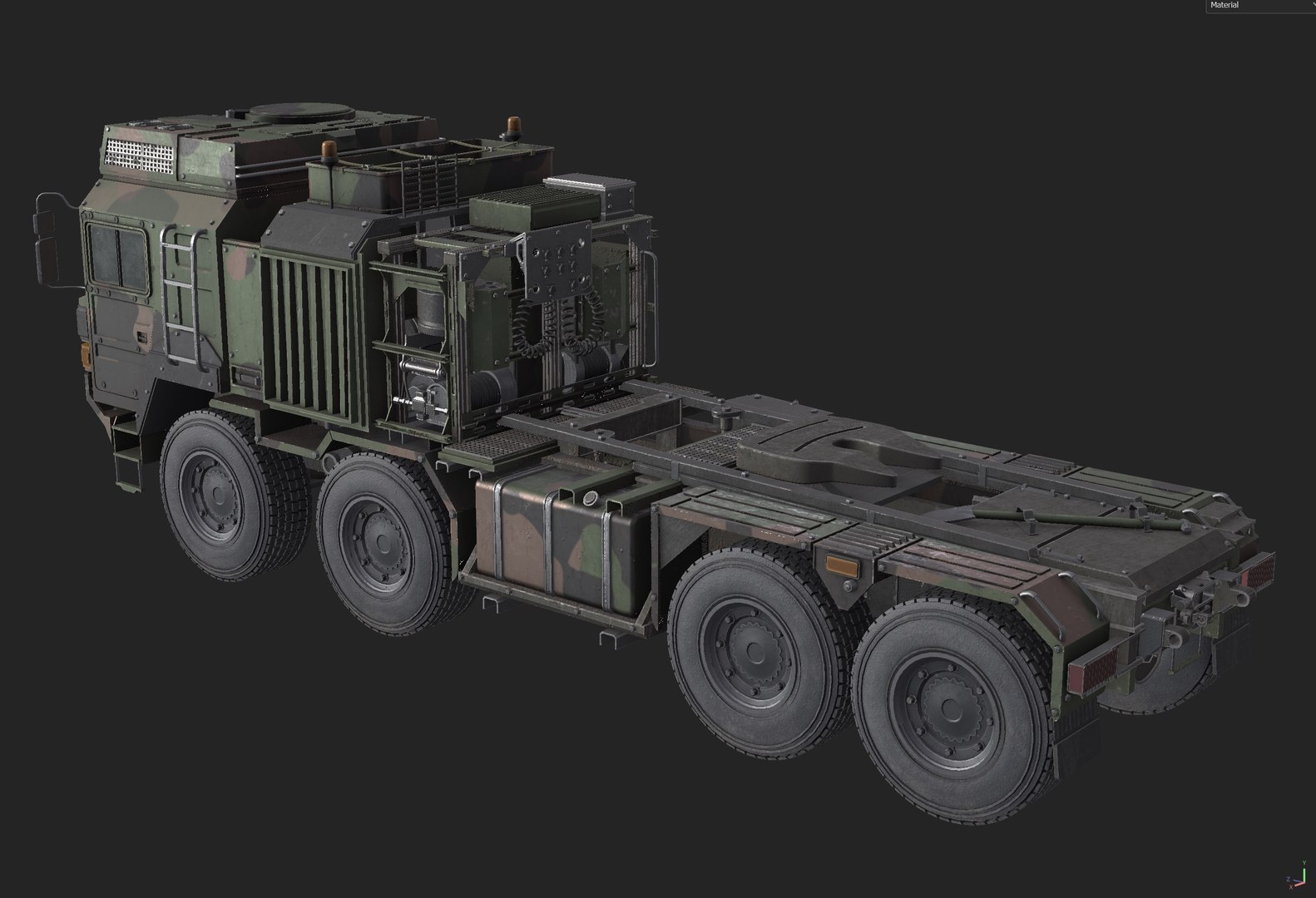 Rheinmetall HX81 Military Truck 3D - TurboSquid 2241237