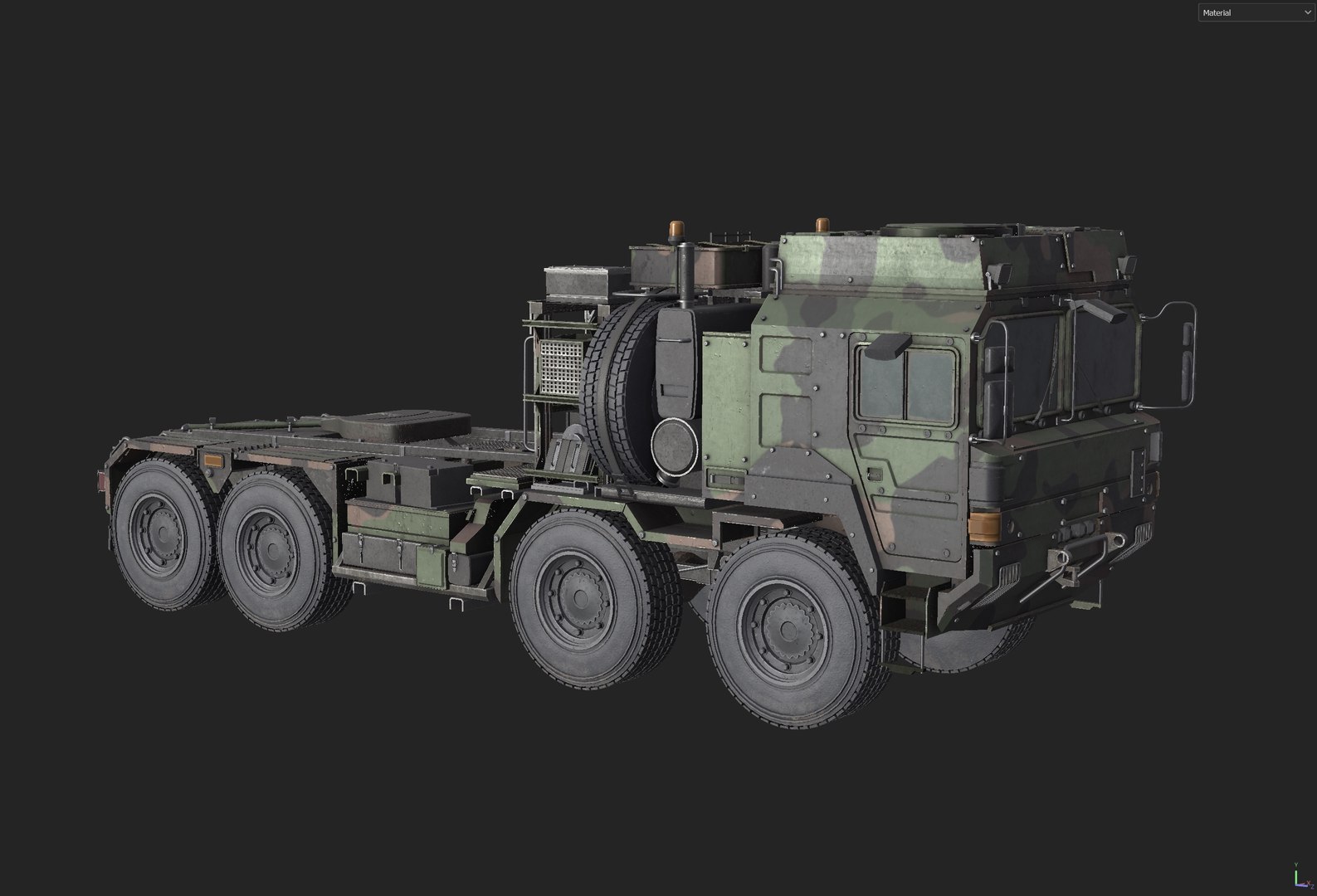 Rheinmetall HX81 Military Truck 3D - TurboSquid 2241237