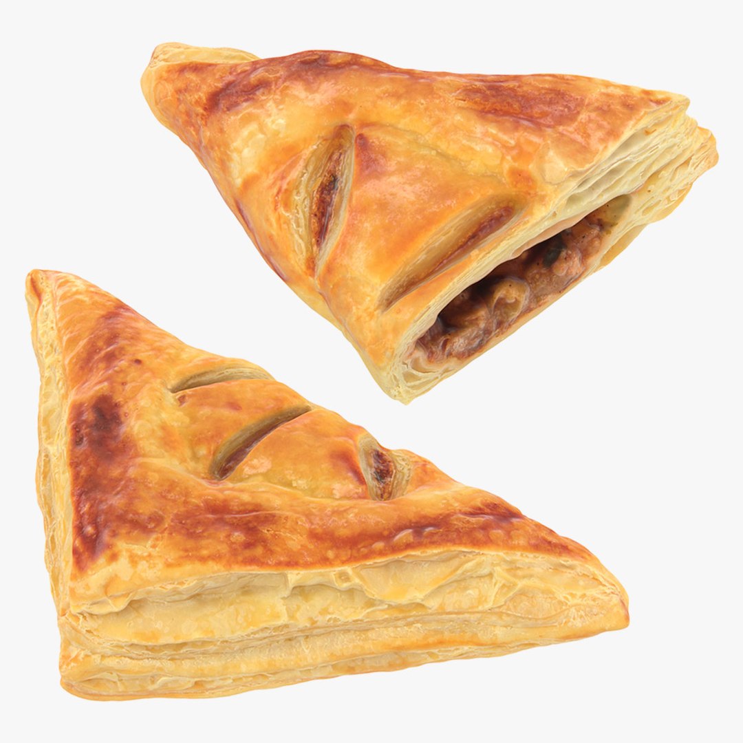 Pork Puff Pastry Collection 3D - TurboSquid 2212312