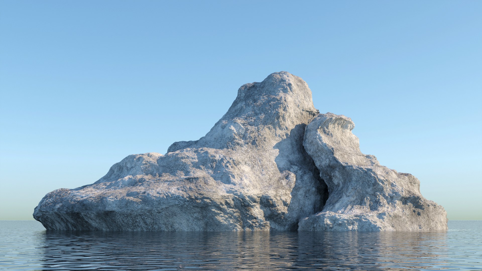 Island Land Rock Model - TurboSquid 1677299