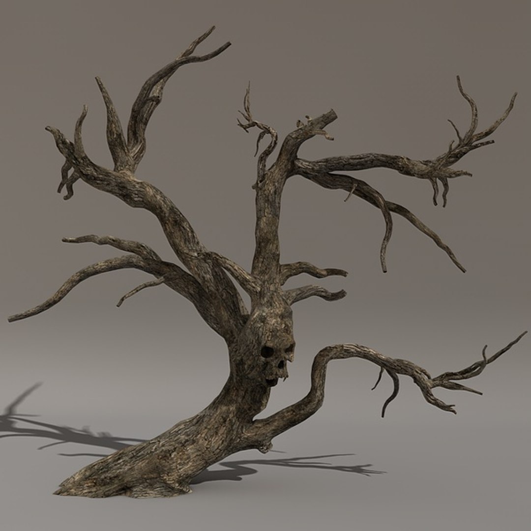 3d Model Of Scary Tree