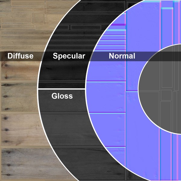 ready wooden fruit crate 3d model