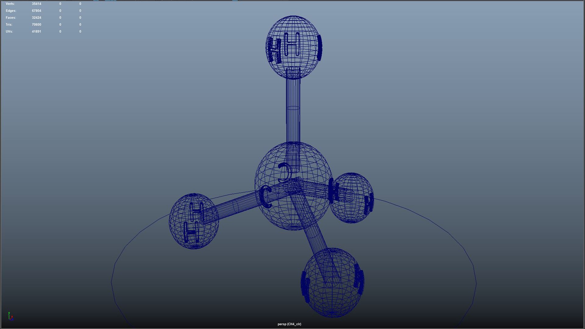 3D Methane Model - TurboSquid 2331057