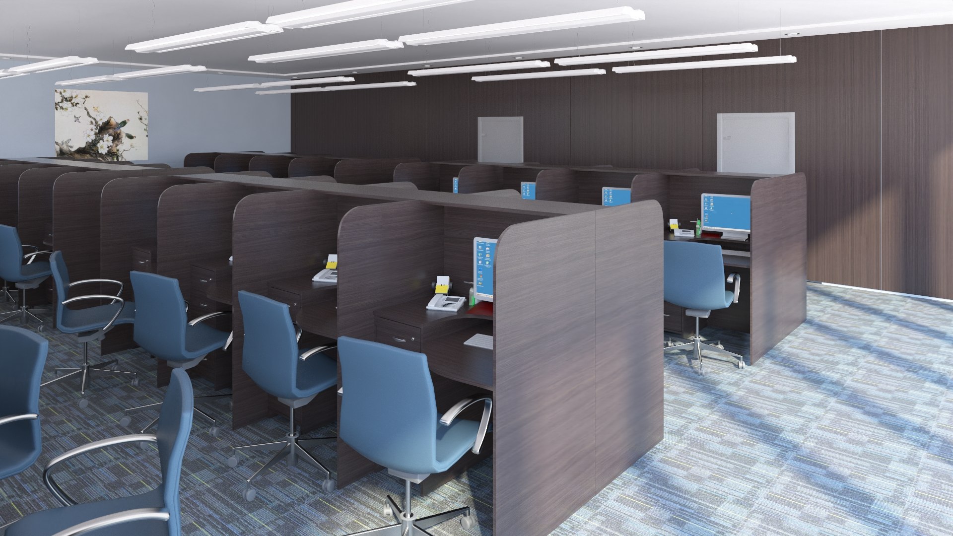 Call Center 4 3D Model - TurboSquid 2010208