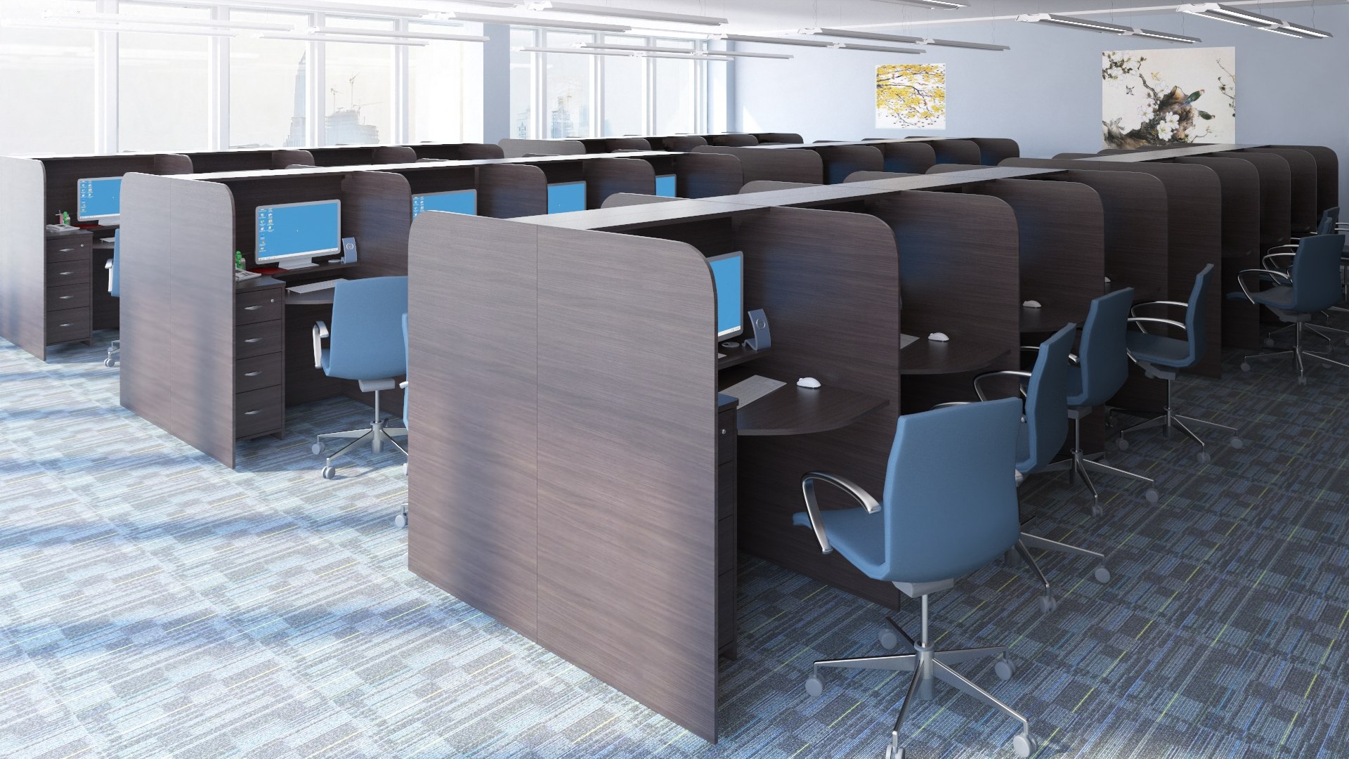 Call Center 4 3D Model - TurboSquid 2010208