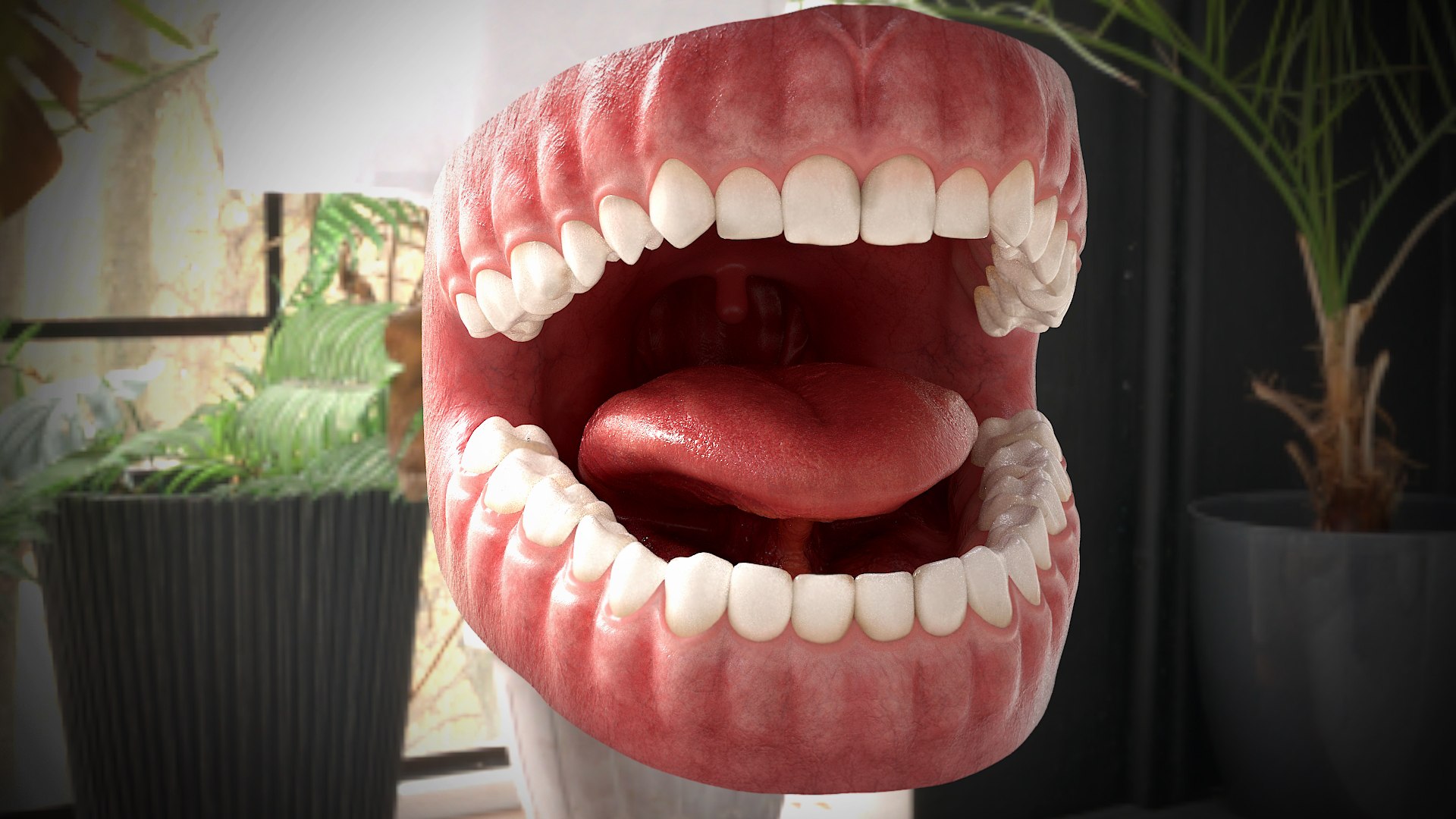 Realistic Human Mouth Anatomy 3D Model - TurboSquid 1995422