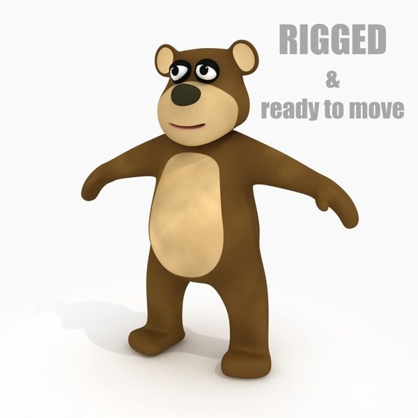 max cartoon bear rig
