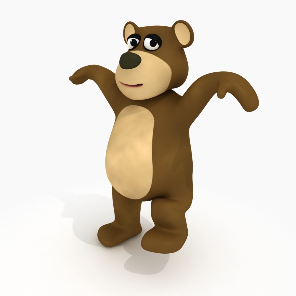 max cartoon bear rig