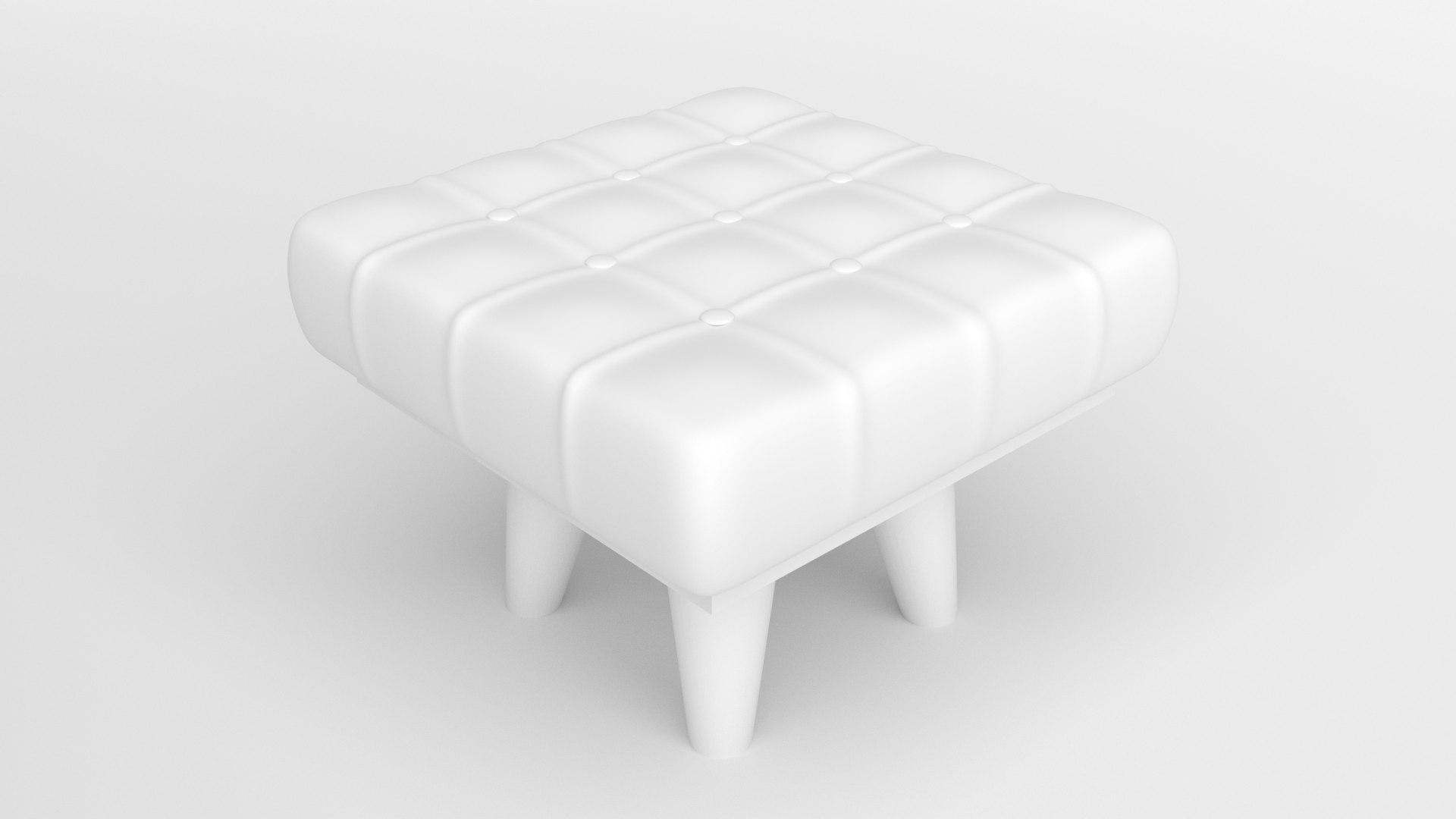 Pouf Model - TurboSquid 1221083