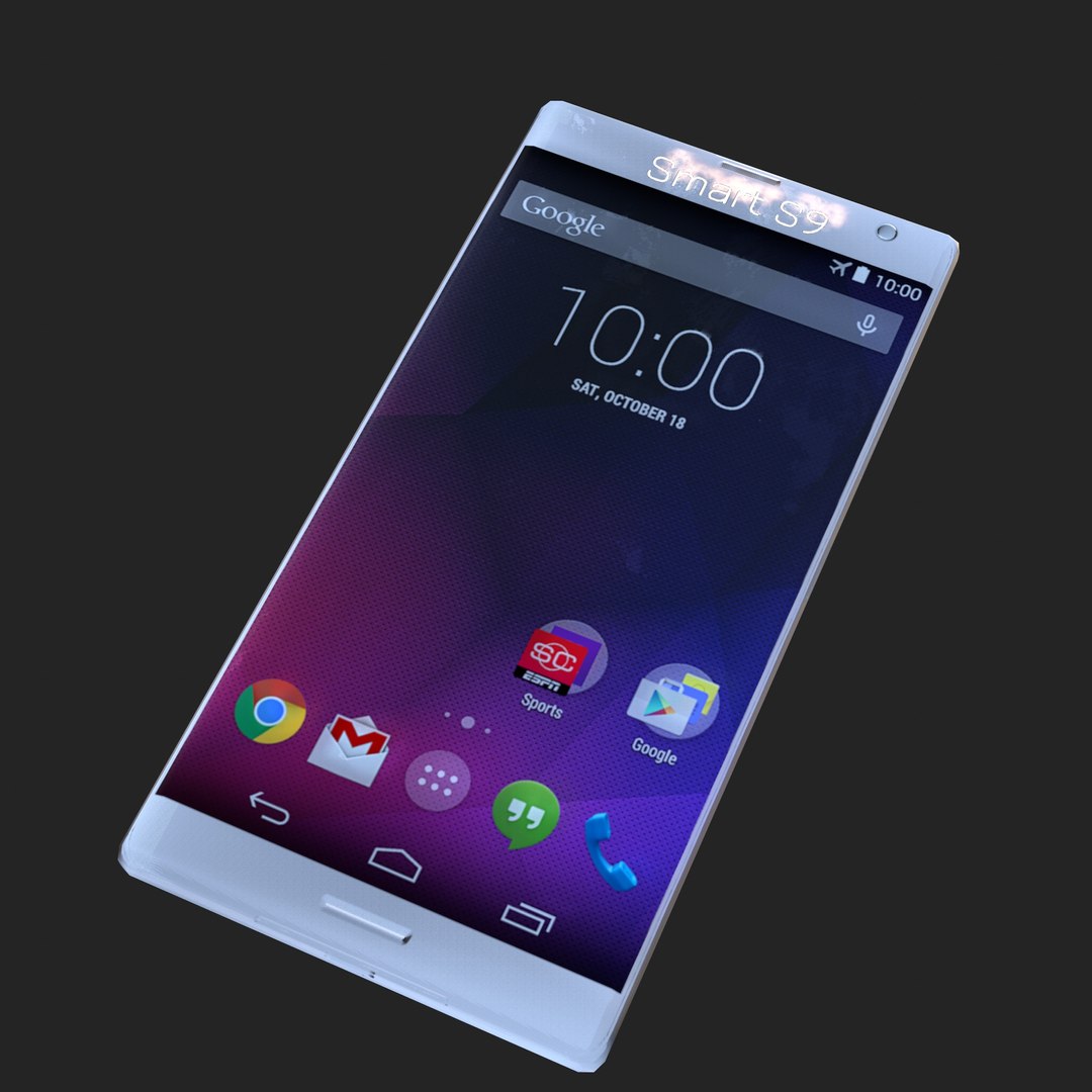Generic Cellphone Smart Phone 3D - TurboSquid 1479990