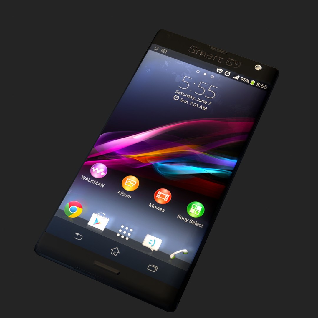 Generic Cellphone Smart Phone 3D - TurboSquid 1479990