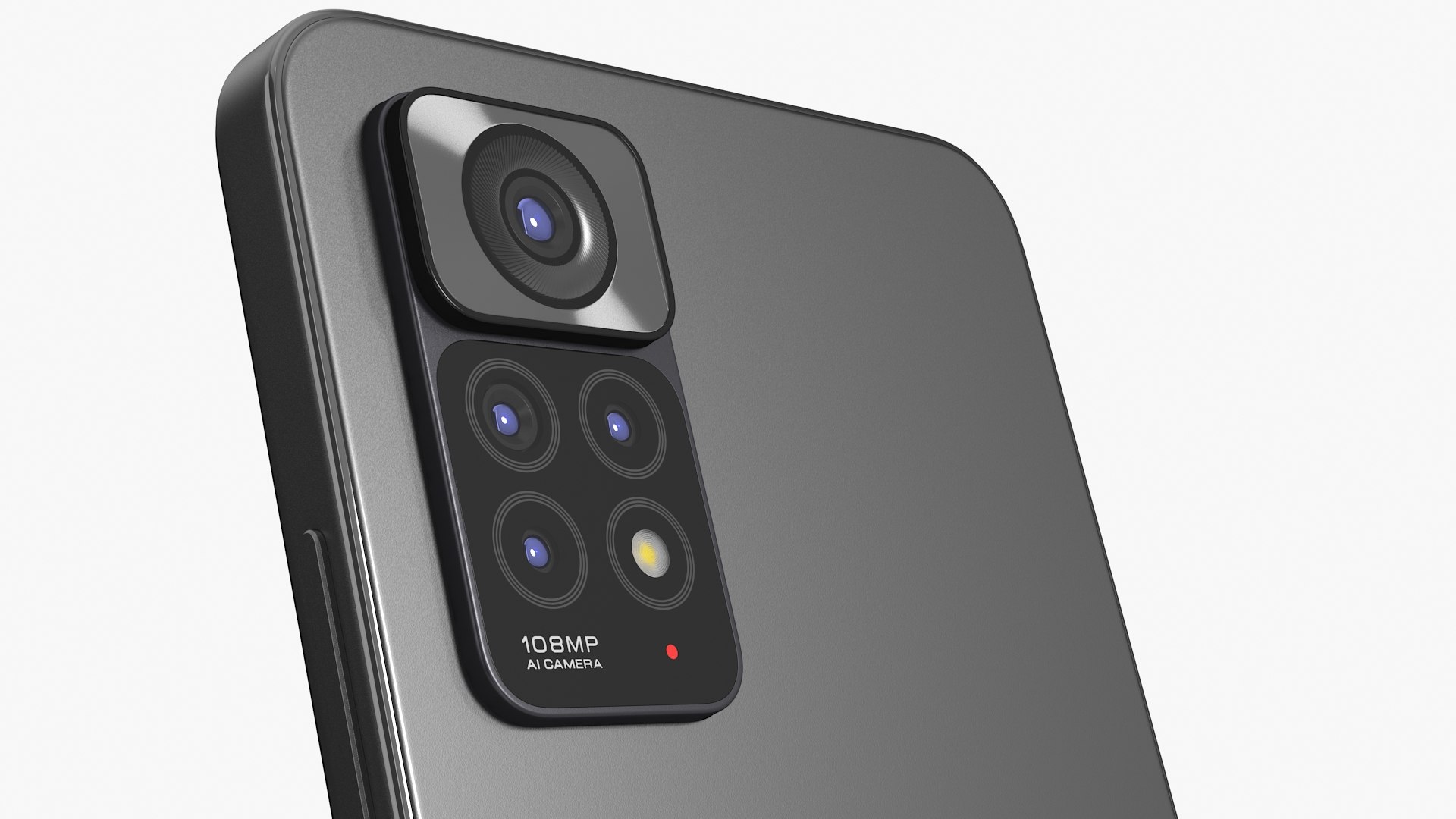 3D Xiaomi Redmi Note 11 Pro Gray - TurboSquid 1864325