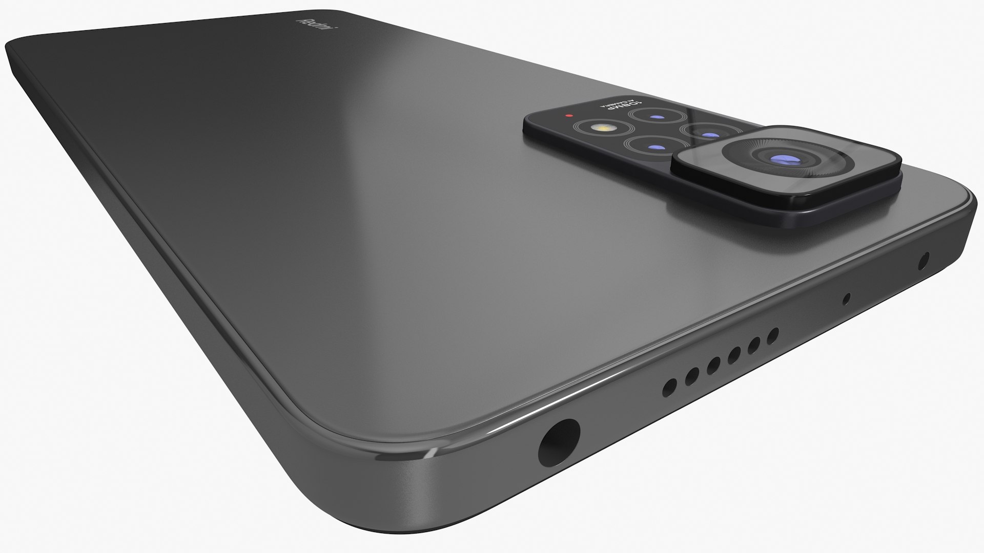 3D Xiaomi Redmi Note 11 Pro Gray - TurboSquid 1864325