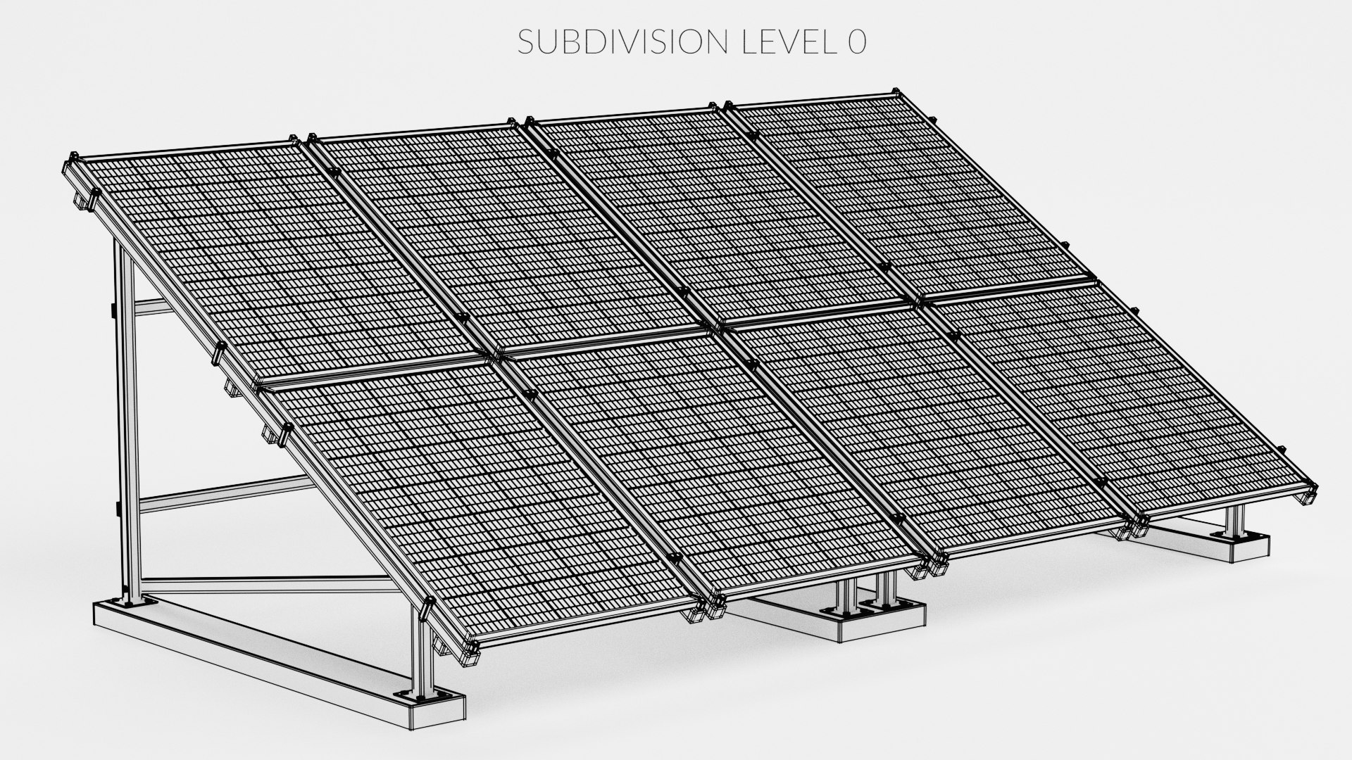 Solar Panels 4 Model - TurboSquid 1736275