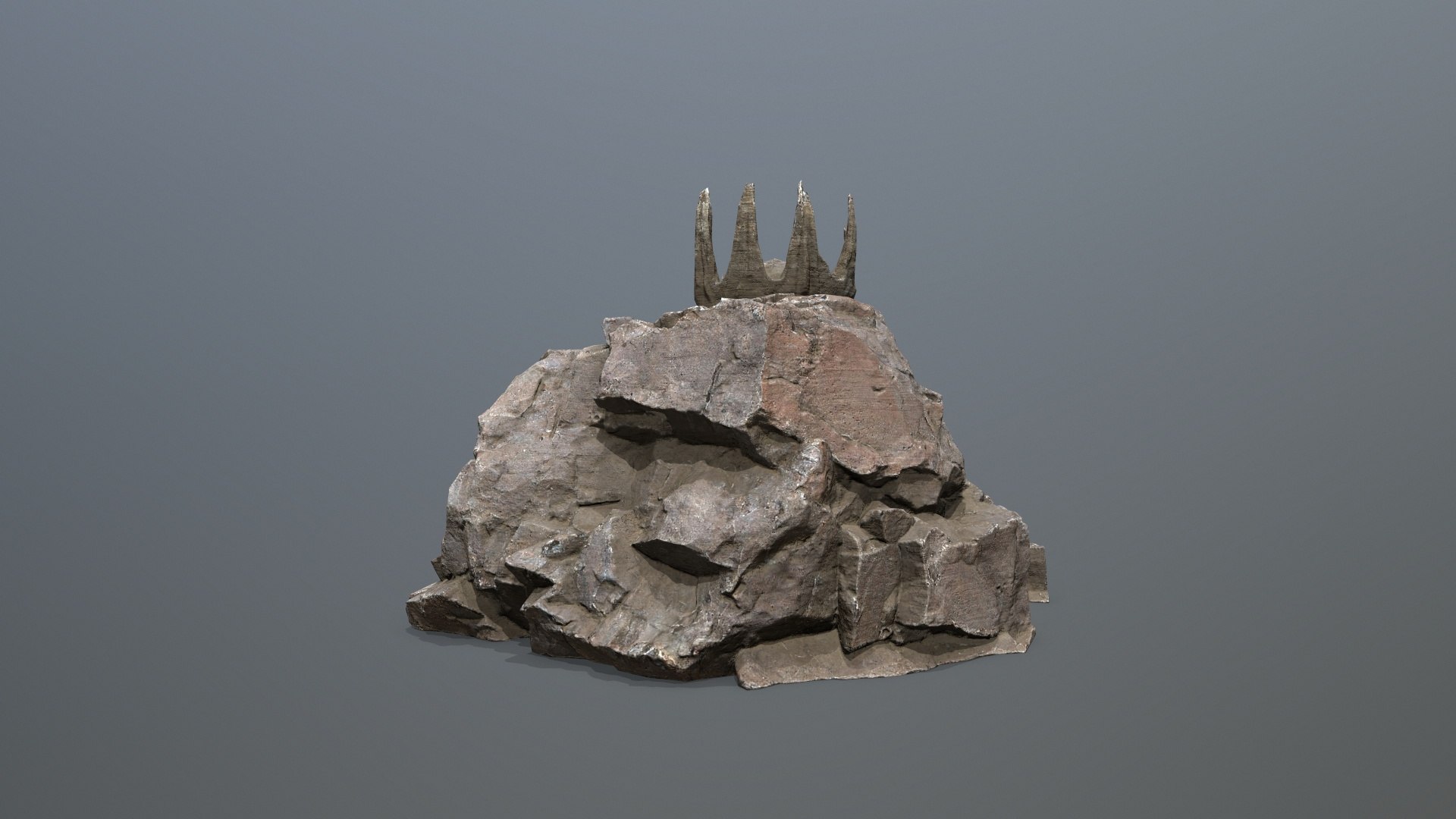 3D Skull Cave Model - TurboSquid 2366433