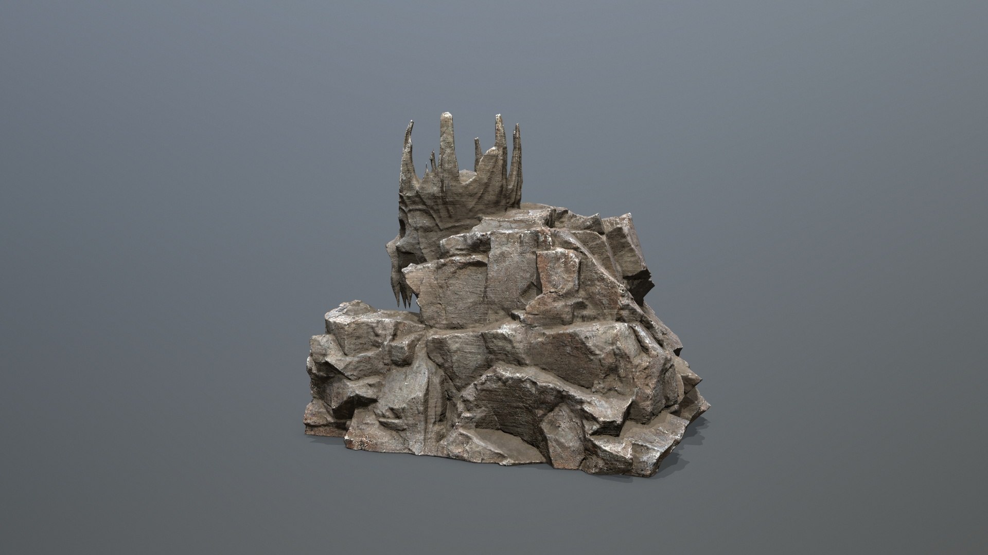 3D Skull Cave Model - TurboSquid 2366433