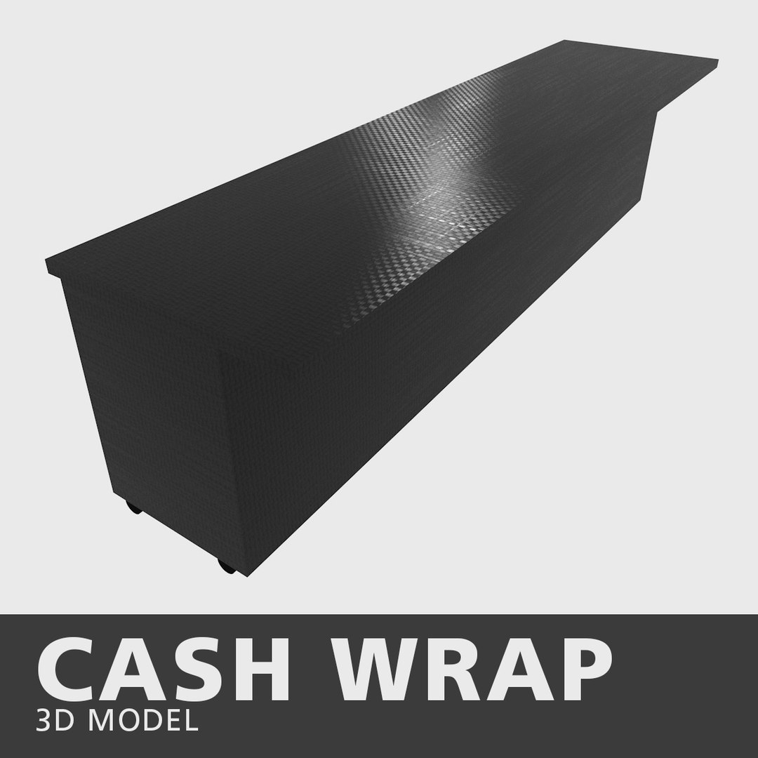 3D Model Cash Wrap - TurboSquid 1269086