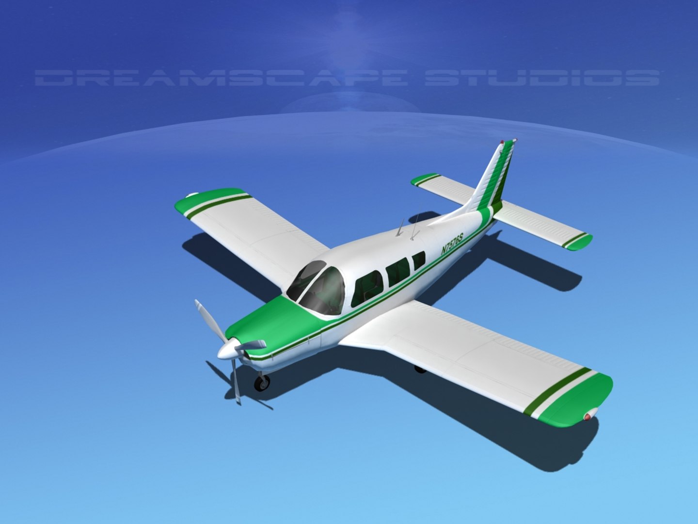 Piper Cherokee Arrow 3d Dxf