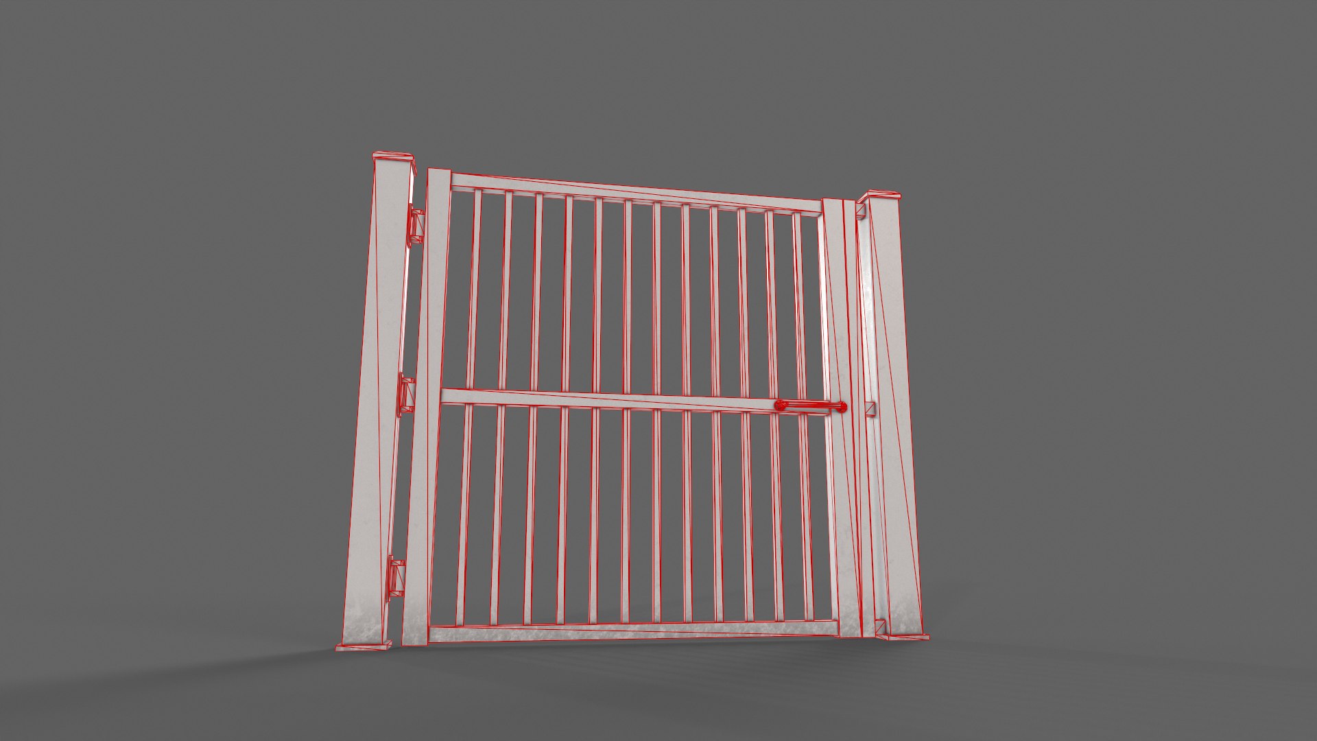 3D PBR Gate A6 - TurboSquid 2356442