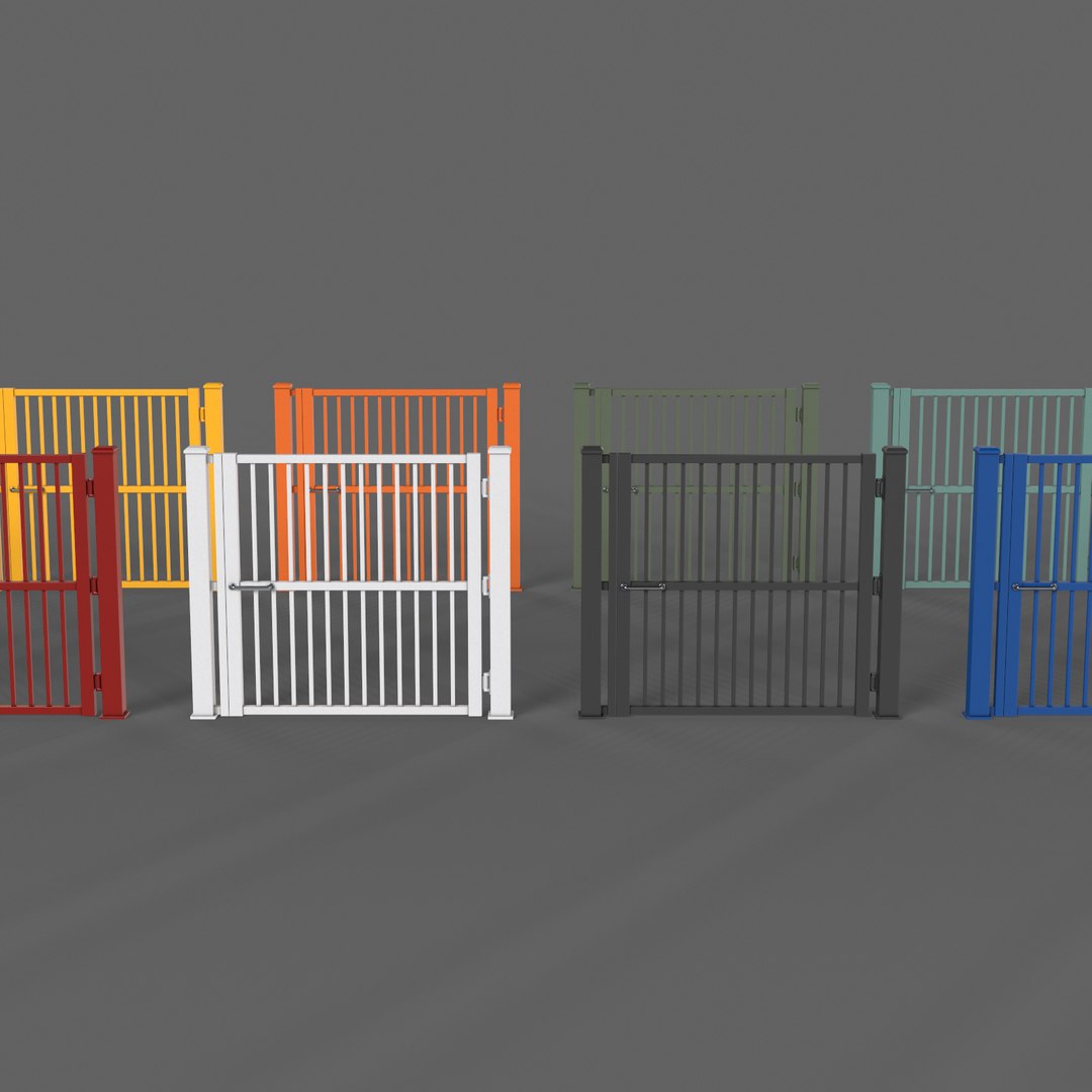 3D PBR Gate A6 - TurboSquid 2356442