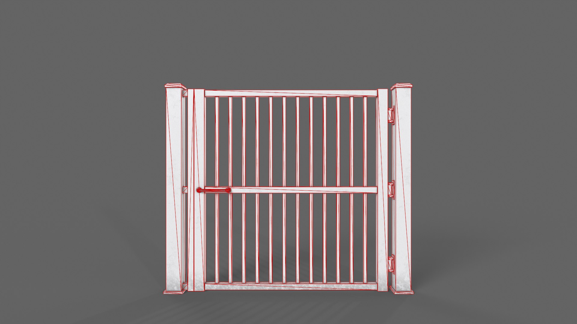 3D PBR Gate A6 - TurboSquid 2356442