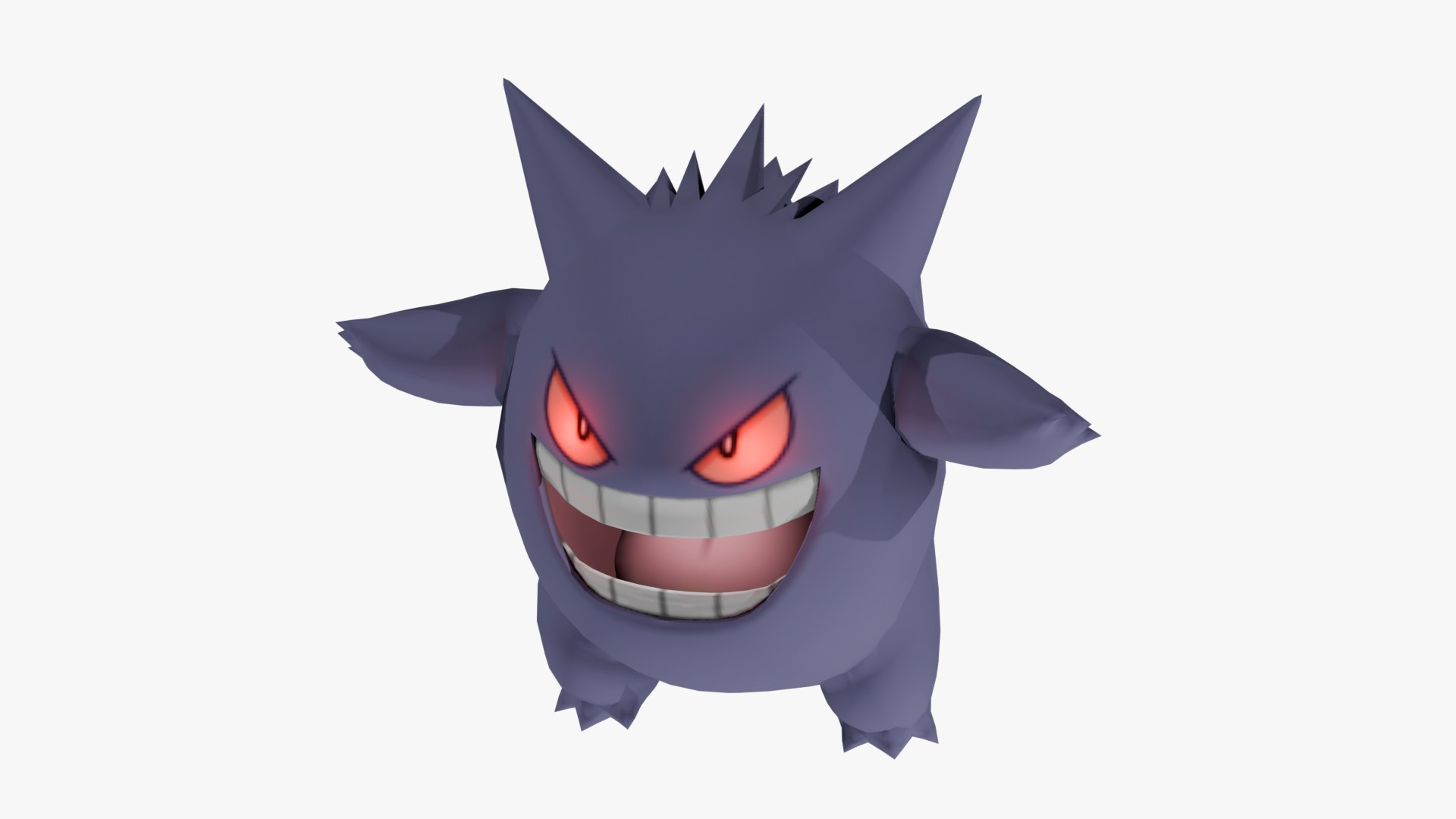 3D POKEMON Gengar Animated Game Already - TurboSquid 2359648