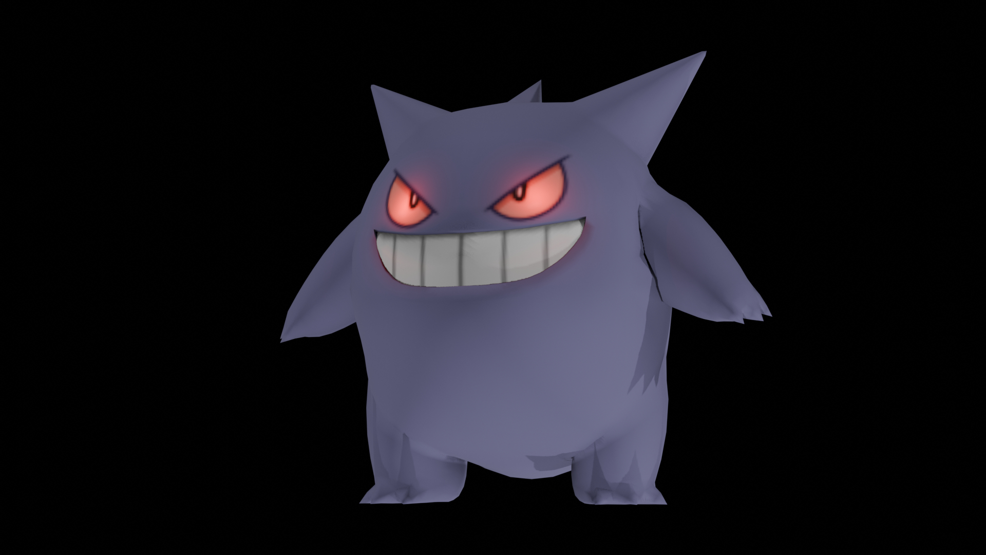 3D POKEMON Gengar Animated Game Already - TurboSquid 2359648